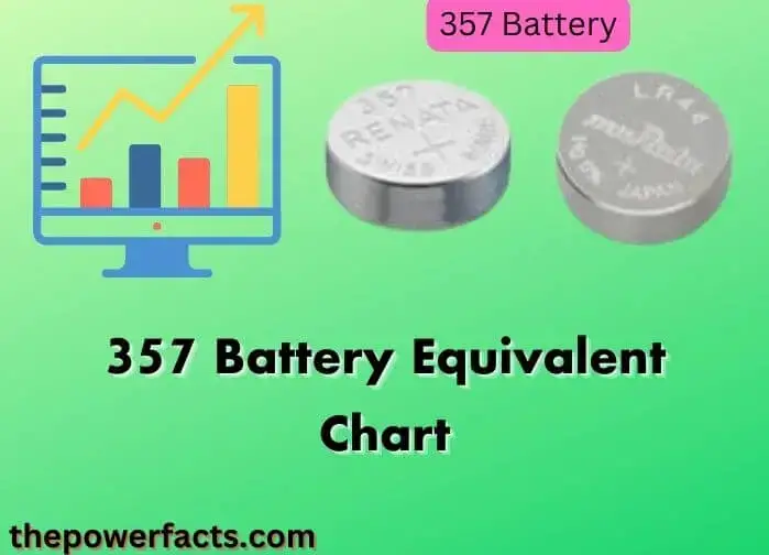 357 Battery Equivalent Chart & L1154 Battery Equivalent - The Power Facts