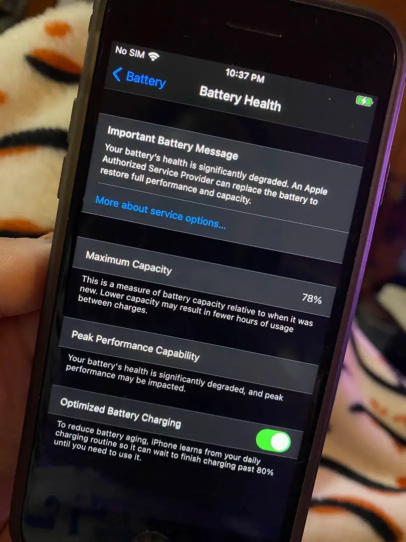 Is 78 Battery Health Good for iPhone? - The Power Facts