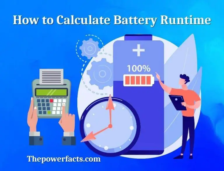 How To Calculate Battery Runtime Battery Runtime Calculator The 