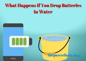 What Happens If You Drop Batteries in Water? (What to Do) - The Power Facts