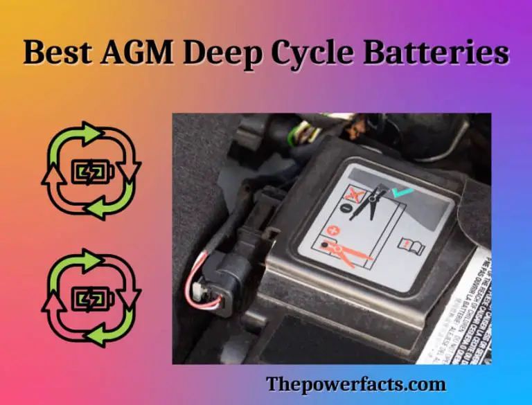 4 Best AGM Deep Cycle Batteries for the Future of Renewable Energy ...